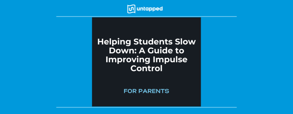 Helping Students Slow Down: A Guide to Improving Impulse Control ...