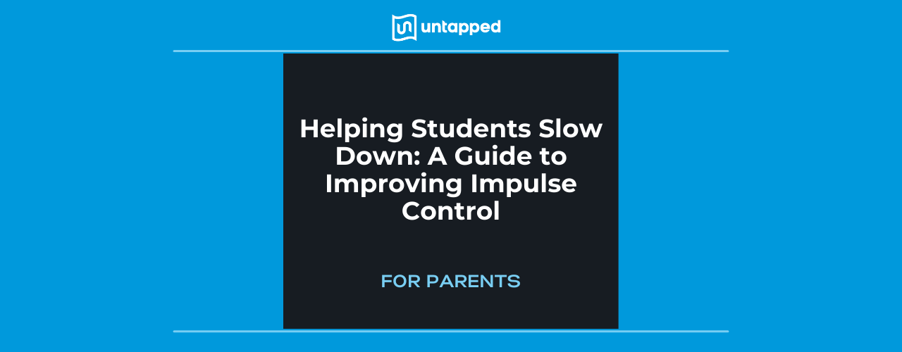 Helping Students Slow Down: A Guide to Improving Impulse Control ...