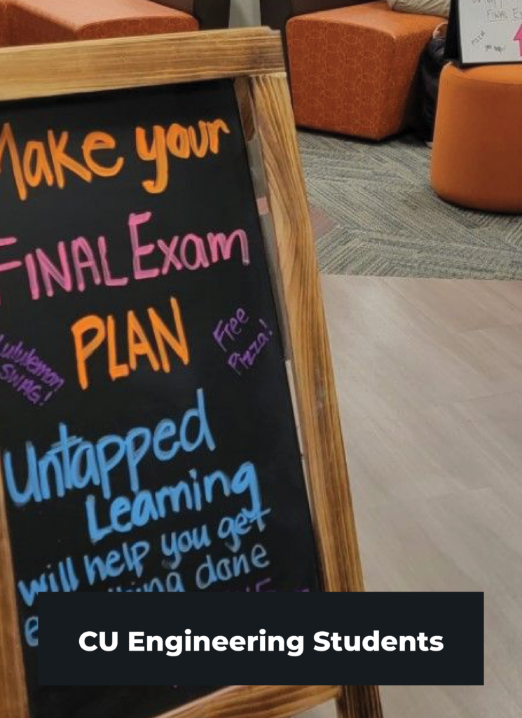 CU Boulder | Executive Function Coaching | Untapped Learning